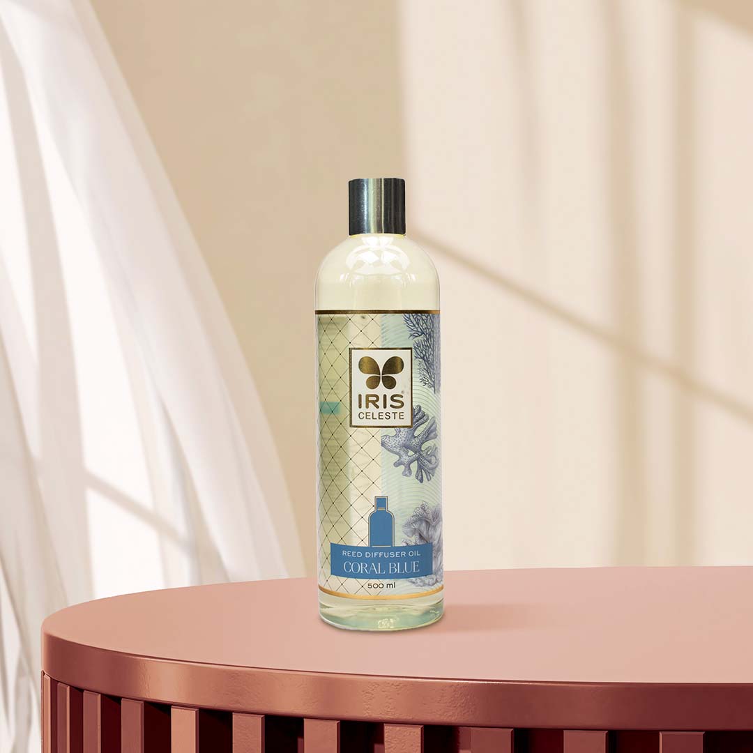 Buy Reed Diffuser Oil in Coral Blue Fragrance by - IRIS Home Fragrance – IRIS Home Fragrances