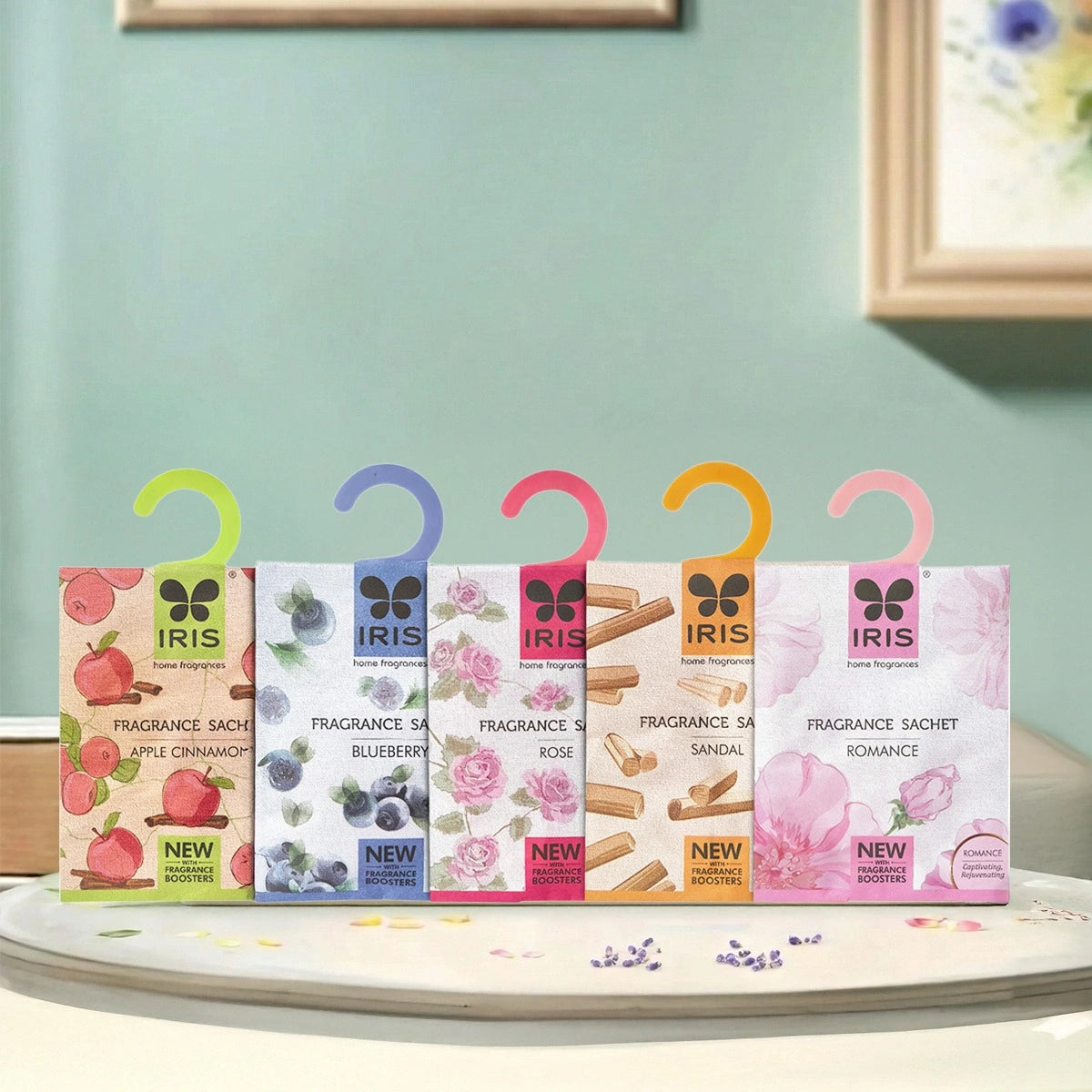 IRIS Fragrance Sachet Combo - 5 Variants – IRIS Home Fragrances