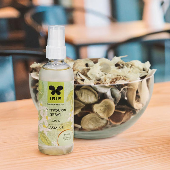 IRIS Jasmine Potpourri Refresher Oil Spray – IRIS Home Fragrances