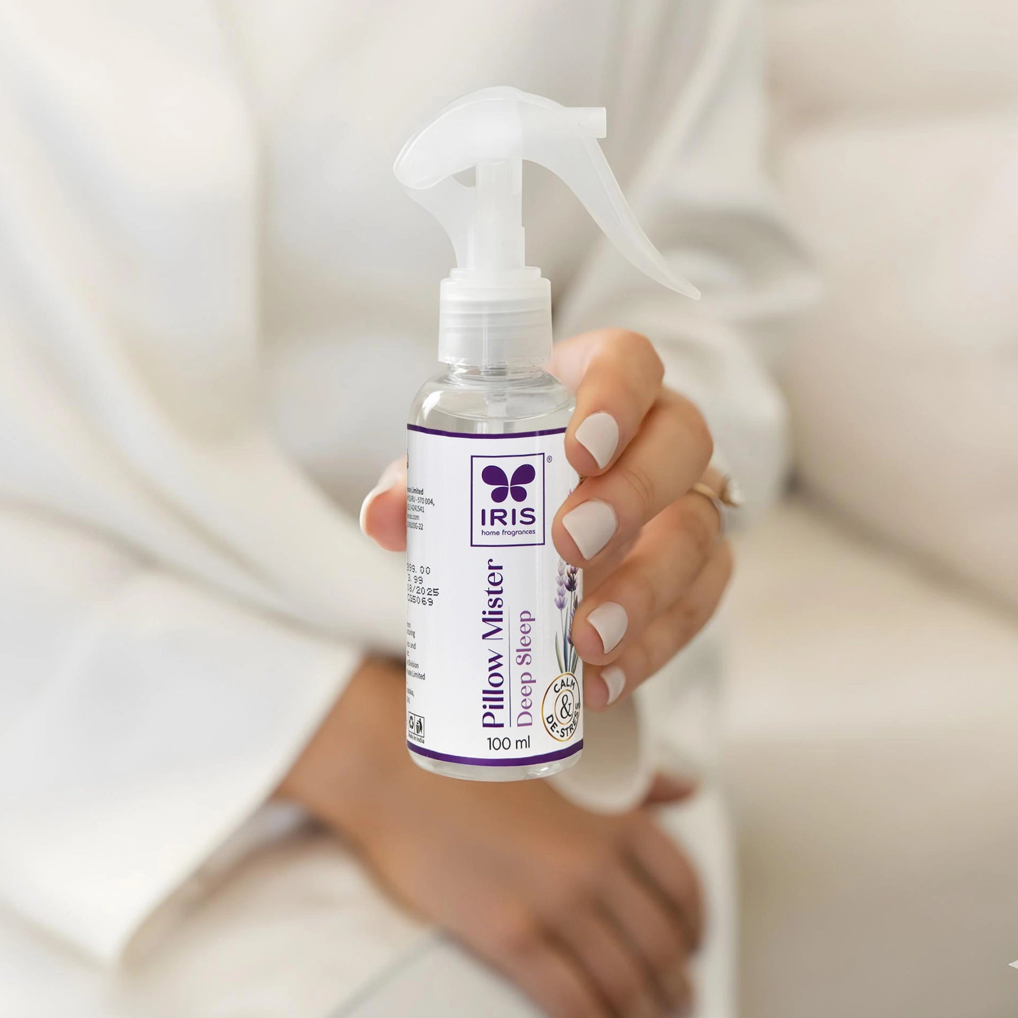 Deep Sleep Pillow Mist for Calm & Restful Nights – IRIS Home Fragrances